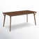 AllModern Evanston 71" Wood Dining Table & Reviews | Wayfair